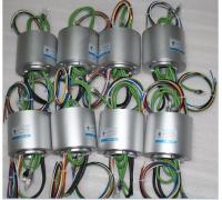 China 15A IP65 100M/1000M Ethernet Slip Ring 500rpm Rotary Electrical Joint for sale