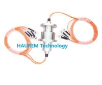 China Four Channel Coaxial Slip Ring Optical Rotary Joint 2000RPM 440VAC for sale