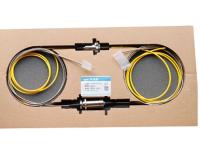 China Small Flange Single Channel Optical Rotary Joint For Underwatered Robotics for sale