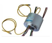 China Compact Fiber Optic Slip Ring 1 Circuit Fiber / 24 Circuits 20A Current  IP68 for sale