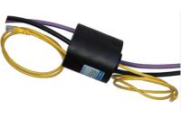 China Compact Fiber Optic Slip Ring 1 Circuit Fiber / 24 Circuits 20A Current  IP68 for sale