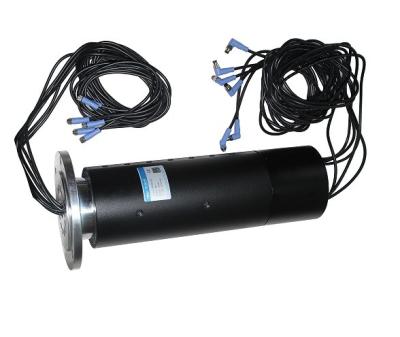 China 56 Wires 10A Miniature Through Bore Conductive Slip Ring With Multi Circuits Contact for sale