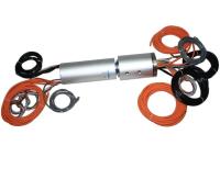 China 6 Circuits 50A 3 Channel Conductive Slip Ring With Wide Working Temperature for sale