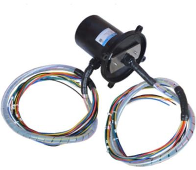 China IP65 450RPM Crane Through Bore Conductive Slip Ring  With 1~96 Channels for sale