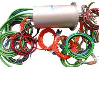 China Haurem HRT120 Series 300RPM Hollow Slip Ring For Palletizing Machines And Robotics for sale