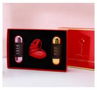 China YUCAI Private Girl Perfume Set 50ml 30ml Fruity Floral Fragrance 3 Piece Gift Box for sale