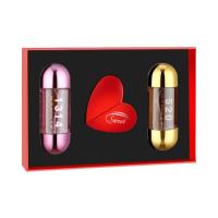 China YUCAI Private Girl Perfume Set 50ml 30ml Fruity Floral Fragrance 3 Piece Gift Box for sale