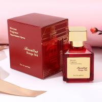 China YUCAI Red Baccarat 50ml Eau de Parfum for Women Floral Rose Ebony Agarwood Body Perfume for sale