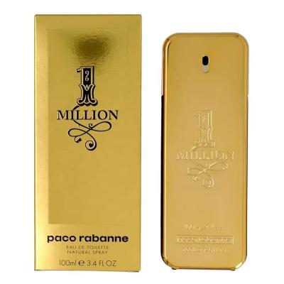 China YUCAI Million Gold Men Perfume Spray 100mL Leather Fragrance Woody Scent for sale