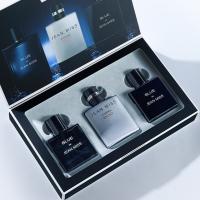 China YUCAI Blue Men's Perfume Gift Set 3x30mL Eau de Toilette Floral Scent 5 Year Shelf Life for sale