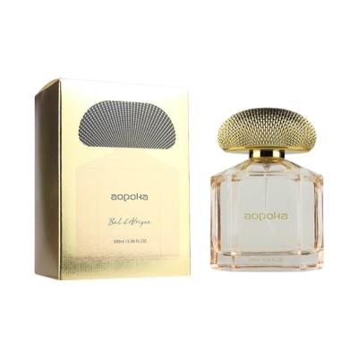 China YUCAI Aopoka Male Arabian Perfume 100ml Long Lasting Citrus Woods Fragrance Dubai Saudi Arabia for sale