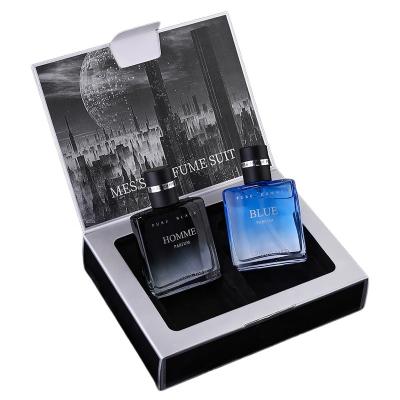 China YUCAI Charm Men Perfume Gift Set 30ml x 2 Long Lasting Natural Fragrance Body Spray Floral Scent for sale