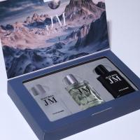 China YUCAI Romantic Men's Perfume Gift Set 30ml x 3 Eau de Toilette Long Lasting Fresh Floral Scent for sale
