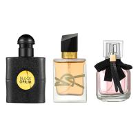 China YUCAI Deluxe Black Opiums Reverse Paris Perfume Set 30ml x 3 Women Gift Box for sale