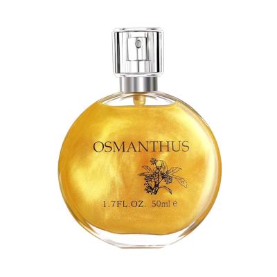 China YUCAI Floral Quicksand Perfume 50ml Long Lasting Fragrance for Women Lavender Osmanthus for sale