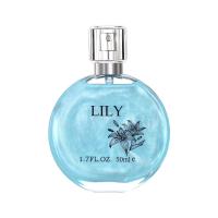 China YUCAI Floral Quicksand Perfume 50ml Long Lasting Fragrance for Women Lavender Osmanthus for sale