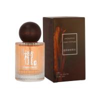 China YUCAI Zhenhua Ebony Sandalwood Perfume Spray 50ml Wood Tone Fragrance for Home Office Car Hotel Gift for sale