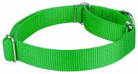 China Heavy Duty Soft Nylon Dog Collar , Metal Buckle Dog Collar 21 Colors Option for sale