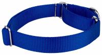 China Martingale Soft Nylon Dog Collar Comfortable Skin Friendly With Quick Snap Buckle for sale