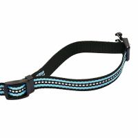 China Double Bands Soft Nylon Dog Collar High Durability for sale