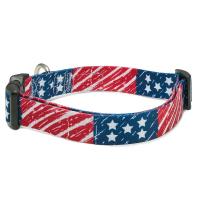 China Durable Soft Nylon Dog Collar Quick Release Plastic Buckle Heavy Duty Zinc Alloy D Ring for sale