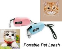 China Portable Retractable Dog Leash , 7FT Extendable Tape Dog Leads One Button Break Lock for sale