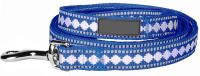 China Stylish Dog Harness Leash 3M Reflective Neoprene Soft Polyester Webbing for sale