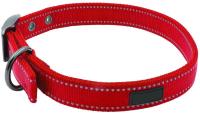 China Reflective Heavy Duty Nylon Dog Collars Metal Buckle Eco Friendly 5 Sizes Option for sale