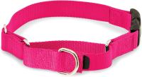China Martingale Soft Nylon Dog Collar With Quick Snap Buckle for sale