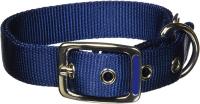 China Double Thick Nylon Dog Collars With Brushed Hardware Finish Easy Cleaning for sale