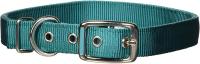 China Double Thick Nylon Deluxe Dog Collars Customized With Multiple Color Options for sale