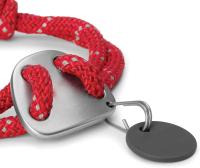 China Customized Size Soft Nylon Dog Collar , Nylon Rope Dog Collar Unique Design for sale