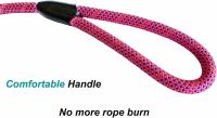 China Highly Reflective Nylon Dog Leash Comfortable Handle for sale