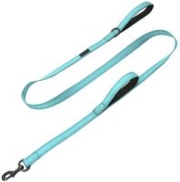 China Padded Dog Harness Leash With Extra Handle Eco Friendly Easy Control Wear Resisting for sale