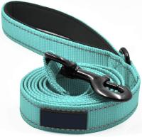 China Soft Neoprene Handle Dog Harness Leash Easy Cleaning for sale