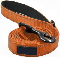 China Soft Neoprene Handle Dog Harness Leash Easy Cleaning for sale