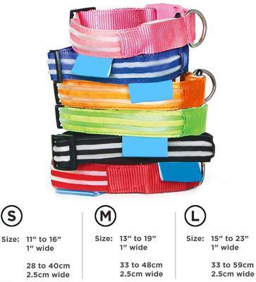 China Ultra Bright Ultimate LED Light Up Dog Collar for sale