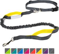 China 4 Feet Long Bungee Dog Lead With Reflective Stitching for sale