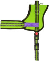 China Comfortable Mesh Nylon Dog Harness Lightweight Easy On And Off Reflective Vest for sale