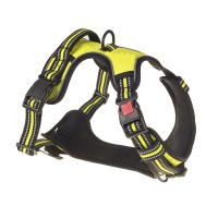 China Adjustable Soft Padded No Pull Dog Harness Pet Vest With Easy Control Handle for sale