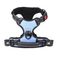 China No Pull No Choke Dog Harness With 3 Snap Buckles for sale
