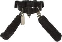 China Non Pull No Choke Black Dog Training Halter Harness Easy Step In Vest Collar for sale