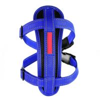 China Ergonomic EVA Foam Chest Plate Dog Harness Nylon Material 11 Colors Optional for sale