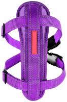 China Nylon Chest Plate Dog Harness With Rugged Welded Stainless Steel D Ring for sale