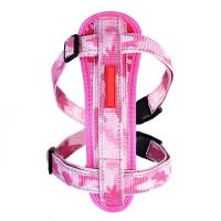 China Nylon Chest Plate Dog Harness With Rugged Welded Stainless Steel D Ring for sale