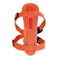 China Nylon Chest Plate Dog Harness With Rugged Welded Stainless Steel D Ring for sale