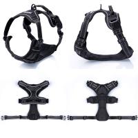 China Air Padded Mesh Nylon Dog Harness With Sturdy Top Handle for sale