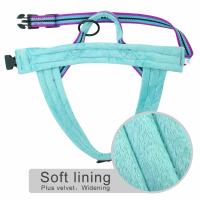 China Light Weight Nylon Dog Harness Well Constructed Comfortable Wearing Safety Walking for sale