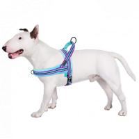 China Light Weight Nylon Dog Harness Well Constructed Comfortable Wearing Safety Walking for sale