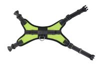 China Reflective Nylon Dog Harness , Adjustable Dog Harness Pet Vest With Soft Handle for sale